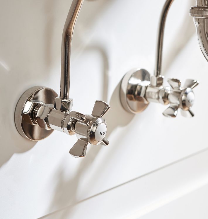 Connor Cross-Handle Faucet Supply Lines | Rejuvenation