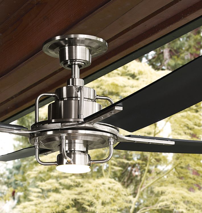 Peregrine Industrial LED Ceiling Fan | Rejuvenation