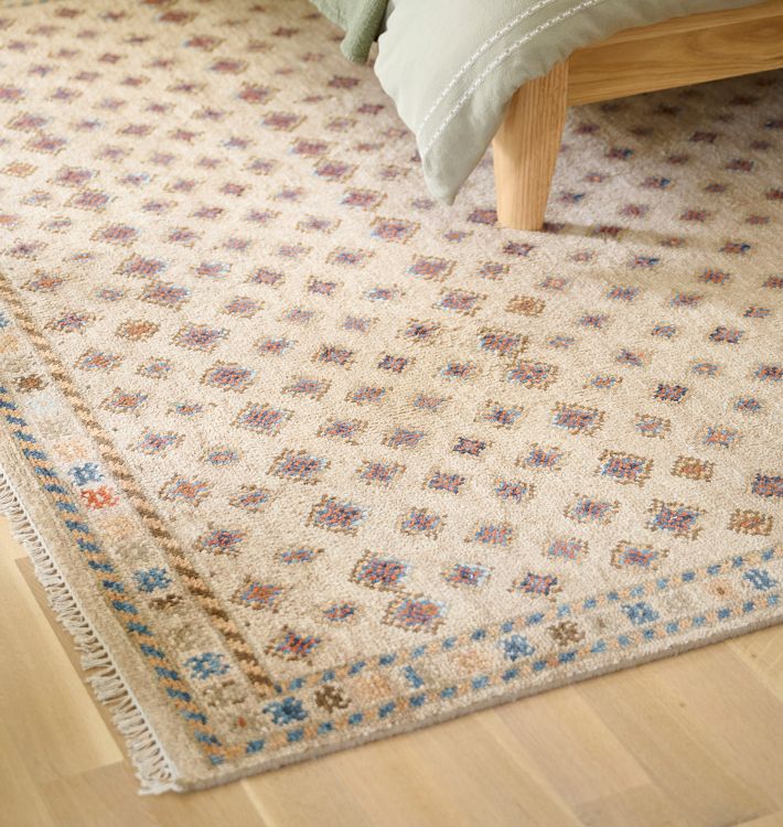 Ruby Hand-Knotted Rug | Rejuvenation
