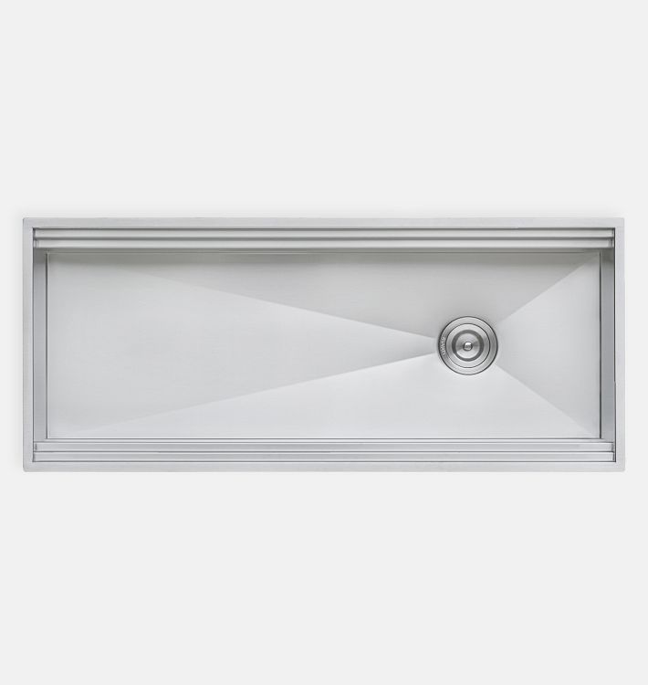 Catlan Stainless Single Workstation Kitchen Sink | Rejuvenation