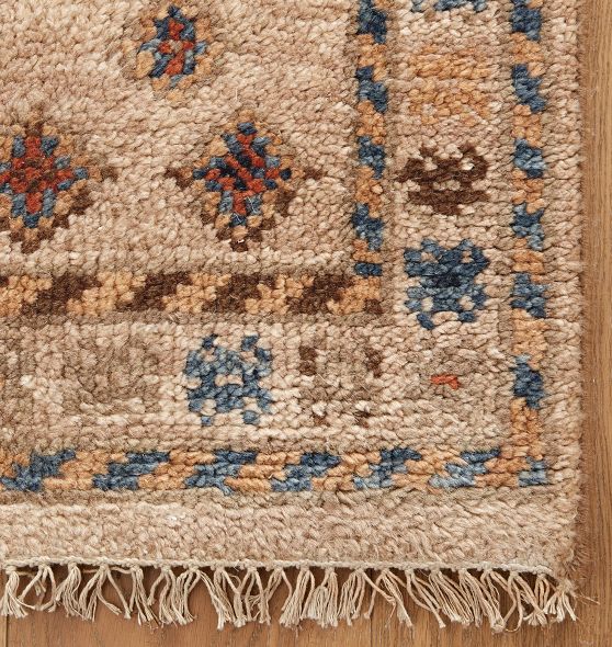 Ruby Hand-Knotted Rug | Rejuvenation