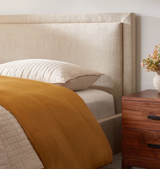Melrose Upholstered Bed | Rejuvenation