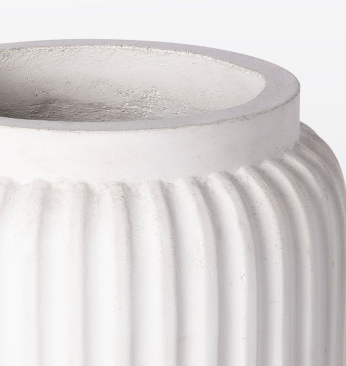 Concrete Fluted Planter | Rejuvenation