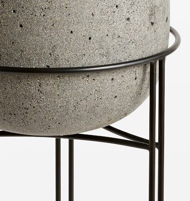 Dell All-Weather Planter with Stand | Rejuvenation