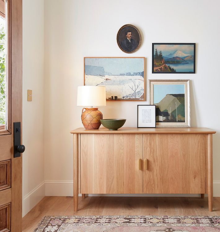 Rigdon Knob Exterior Door Hardware Tube Latch Set | Rejuvenation