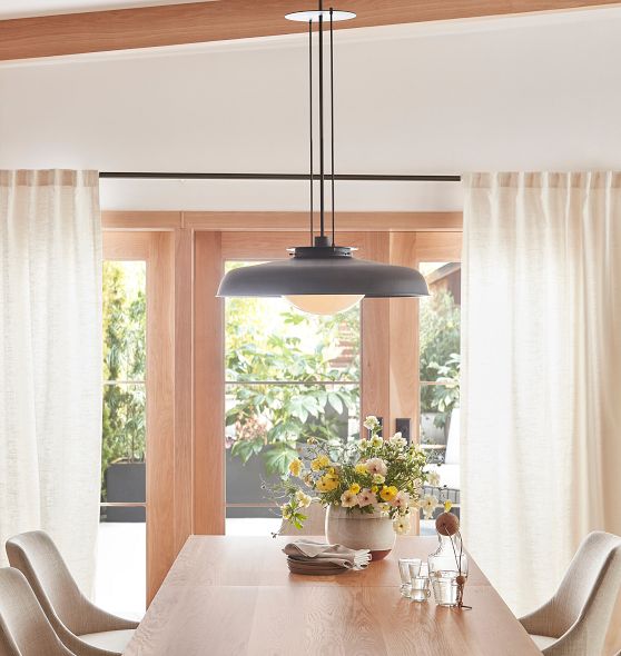 24" Ormandy Rod Pendant | Rejuvenation