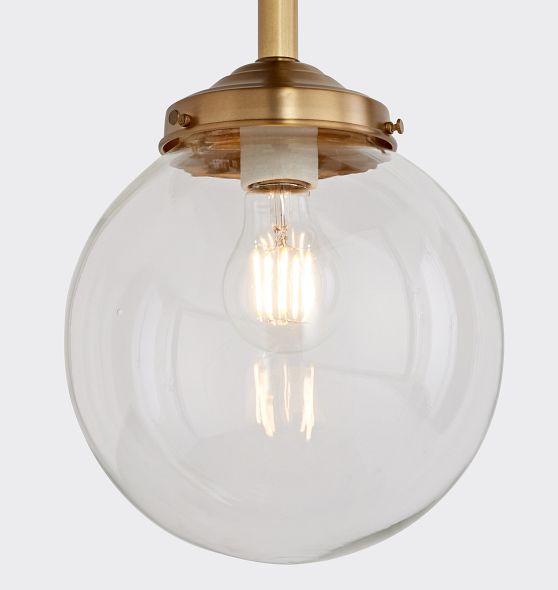 Rose City 4" Fitter Rod Pendant | Rejuvenation