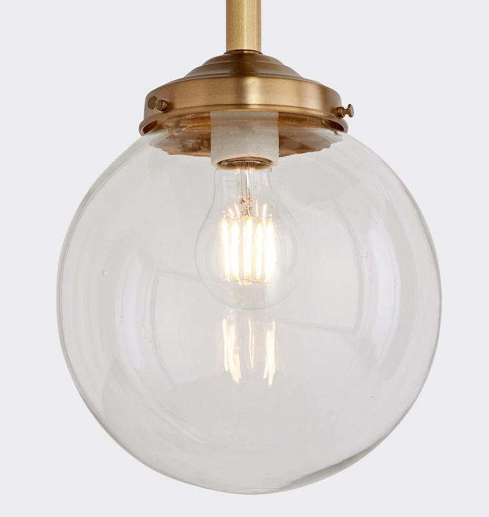 Rose City 4" Fitter Rod Pendant | Rejuvenation