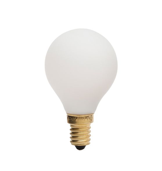 LED Tala Porcelain I G16.5 Matte White 3W Bulb | Rejuvenation
