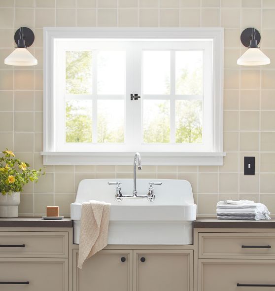 Reid Ceramic Utility Sink | Rejuvenation