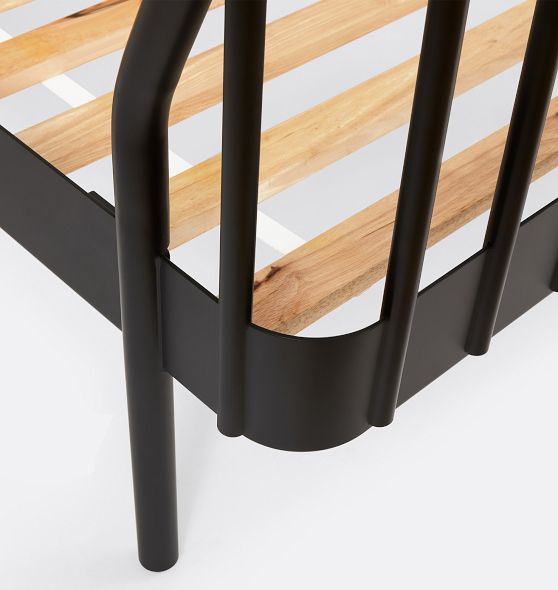 Kelvin Angled Bed with Low Footboard | Rejuvenation Kelvin Angled Bed with Low Footboard | Rejuvenation