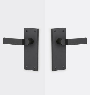 Tabor Lever Tube Latch Interior Door Set | Rejuvenation