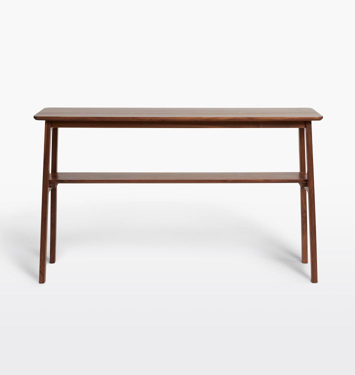 Bilquist Console Table, Walnut | Rejuvenation