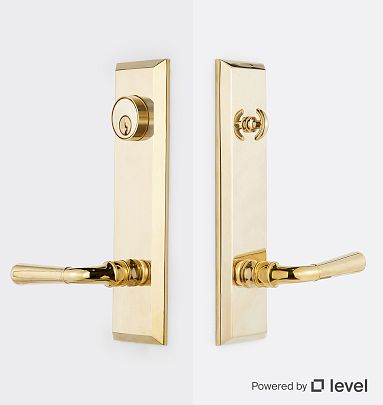 Putman Ext Classic Lever Tube Latch Door Set with Level Bolt, Smart ...