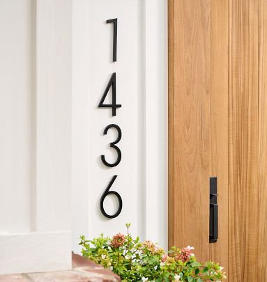 6" Haworth House Number | Rejuvenation