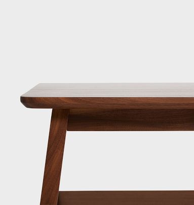 Bilquist Coffee Table, Walnut | Rejuvenation
