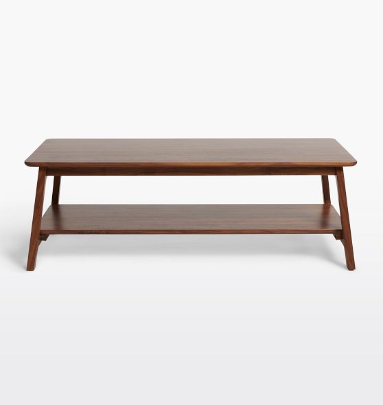 Bilquist Coffee Table, Walnut | Rejuvenation