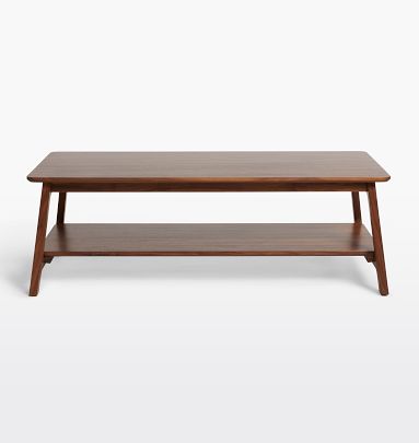 Bilquist Coffee Table, Walnut | Rejuvenation