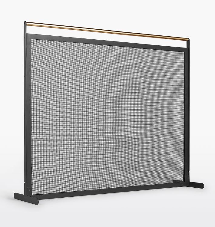 Vance Hearth Fireplace Screen | Rejuvenation