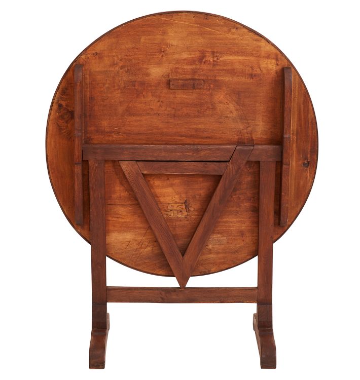 Folding French Wine Tasting Table | Rejuvenation