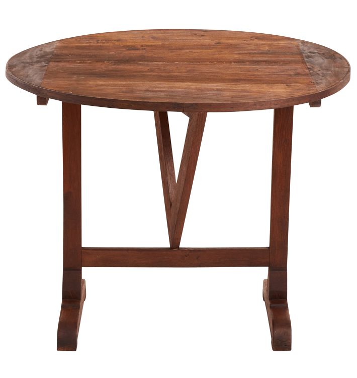 Folding French Wine Tasting Table | Rejuvenation