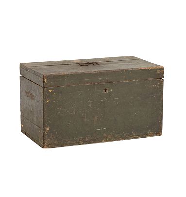 Utilitarian Wooden Storage Box Circa 1910S | Rejuvenation