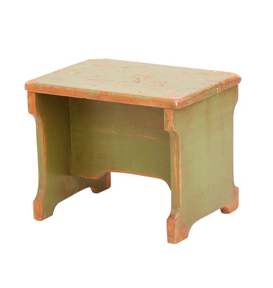 Primitive Farmhouse Footstool Circa 1930S | Rejuvenation