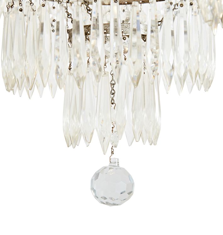 Five-Light Classical Revival Tiered Crystal Chandelier | Rejuvenation