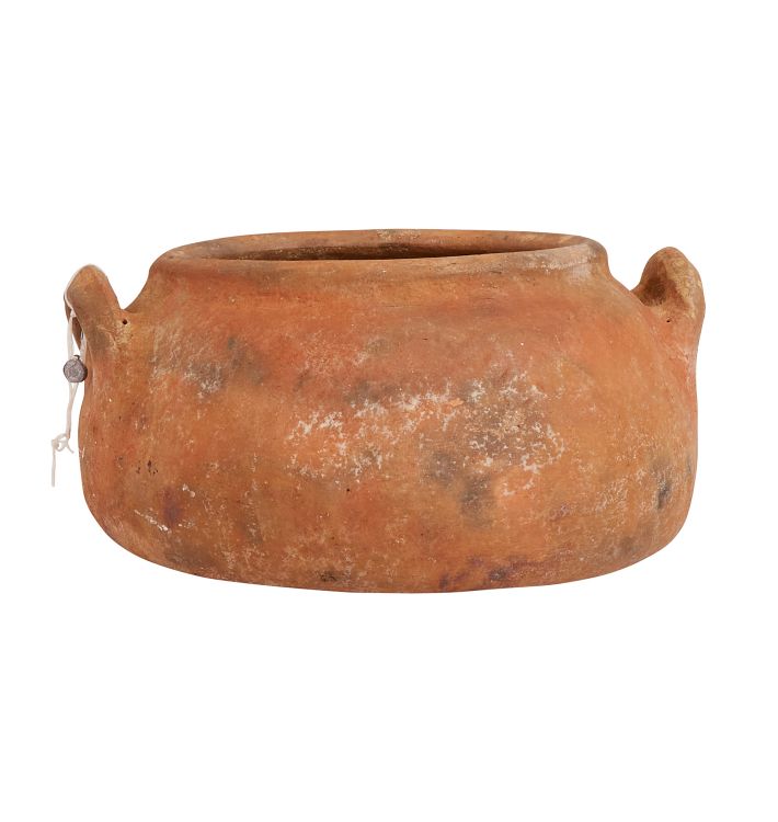 Turkish Terra Cotta Pot with Mottled Patina | Rejuvenation