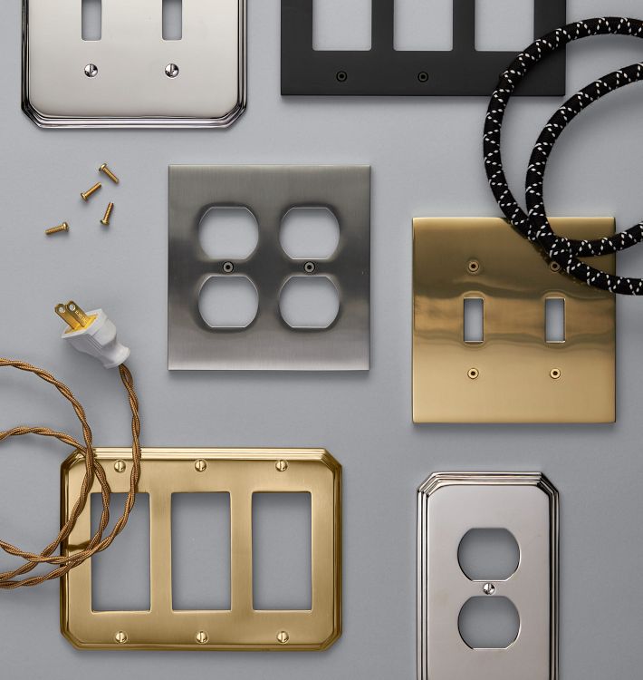 Fenton Triple GFCI Switchplate | Rejuvenation