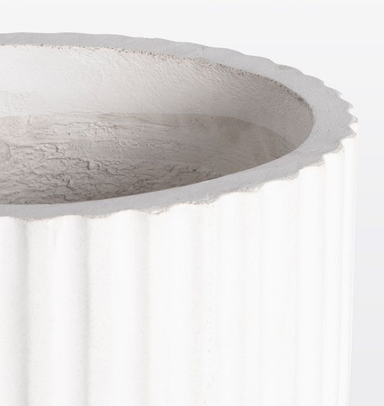 Concrete Fluted Planter | Rejuvenation