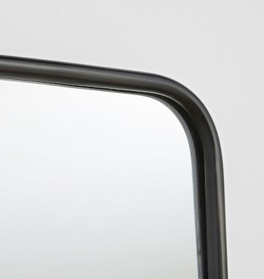 Double Vanity Rounded Rectangle Metal Framed Mirror | Rejuvenation