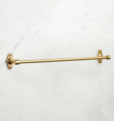 Tolson Single Towel Bar - 24" | Rejuvenation