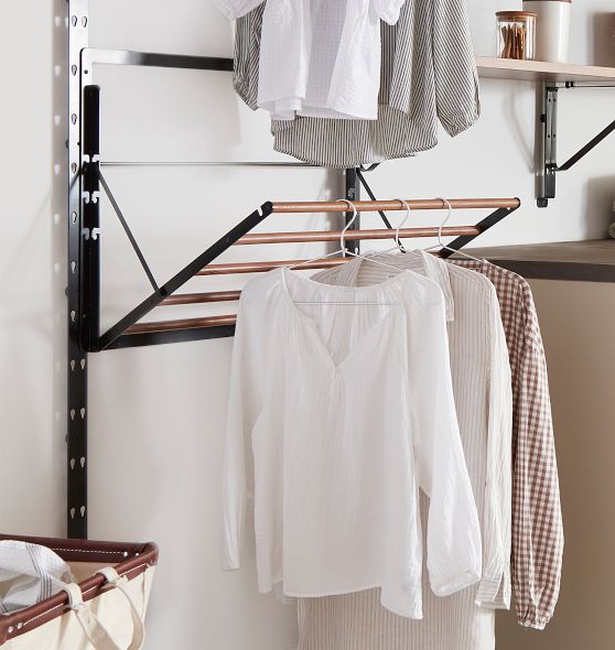 Bridgeport Modular Double Laundry System with 76" Rails | Rejuvenation