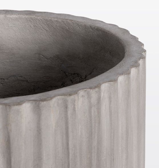 Concrete Fluted Planter | Rejuvenation