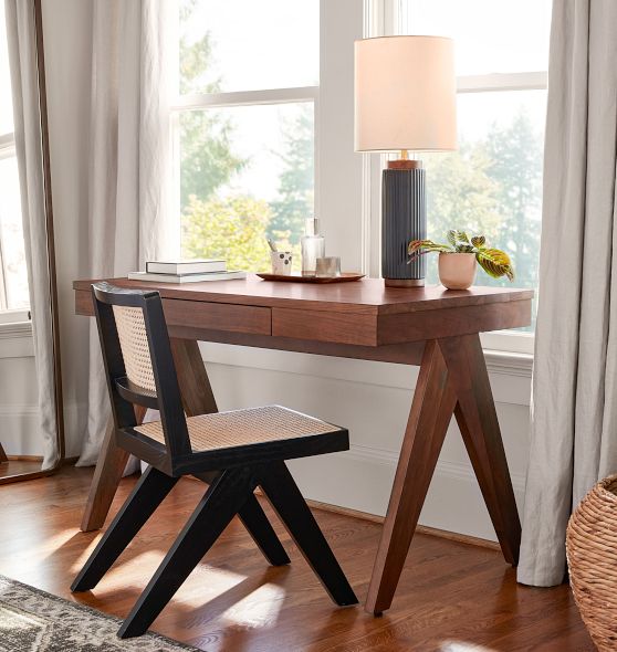 Tuttle, Desk Walnut | Rejuvenation