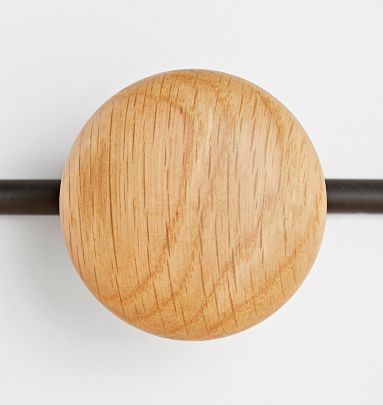 Pebbled 9 Hook Rack | Rejuvenation