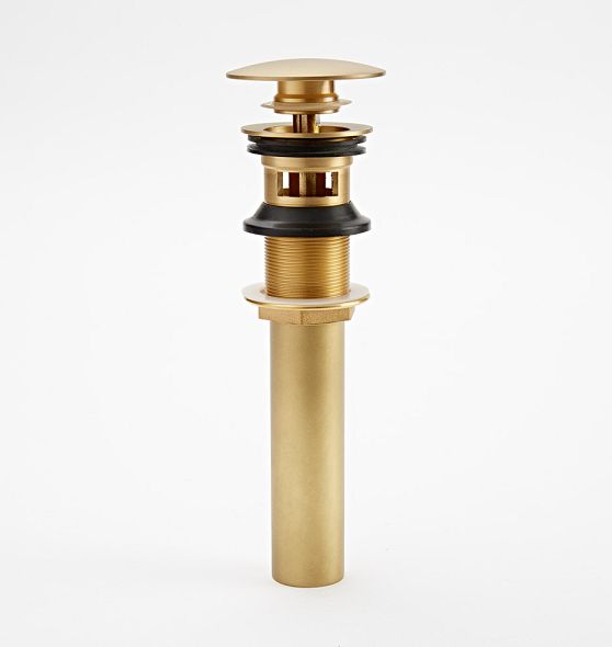 Soft Touch Pop-Up Drain for Bathroom Sinks | Rejuvenation