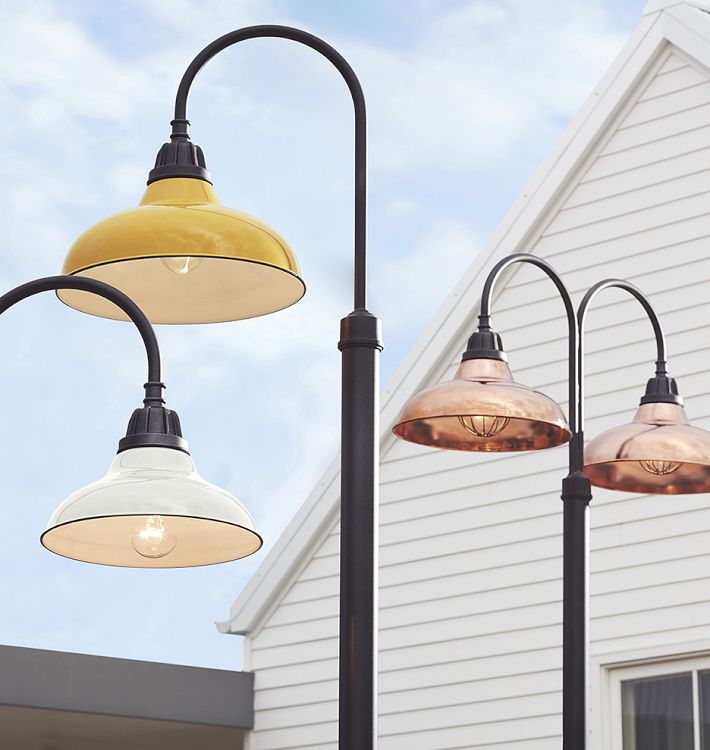 Carson Shepherd's Hook Post Light | Rejuvenation