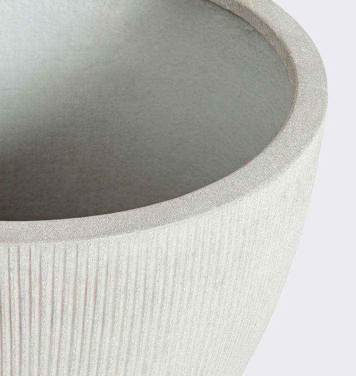 Modern Textured Tapered Planter | Rejuvenation