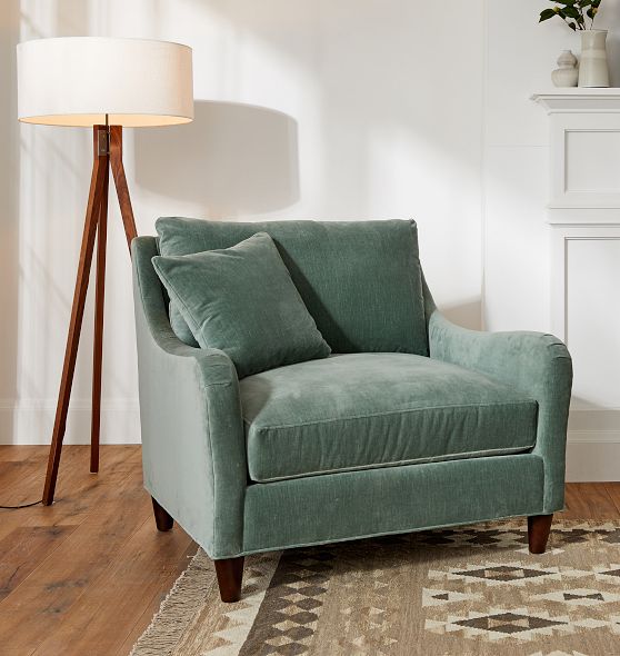 Vailer Leather Chair-and-a-Half | Rejuvenation