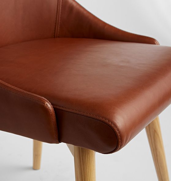 Dexter Leather Side Chair | Rejuvenation