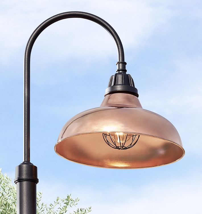 Carson Shepherd's Hook Post Light | Rejuvenation