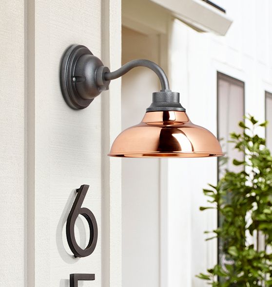 Carson 8" Gooseneck Wall Sconce | Rejuvenation