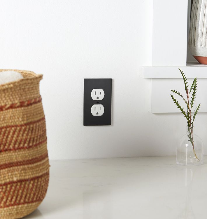 Fenton Single Duplex Switchplate | Rejuvenation