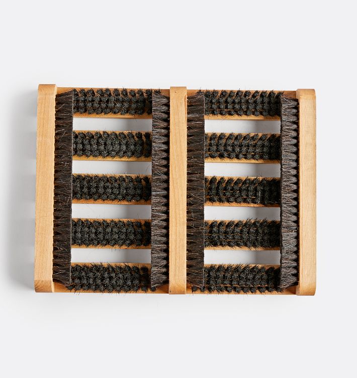 Double Tread Wood Foot Scraper | Rejuvenation