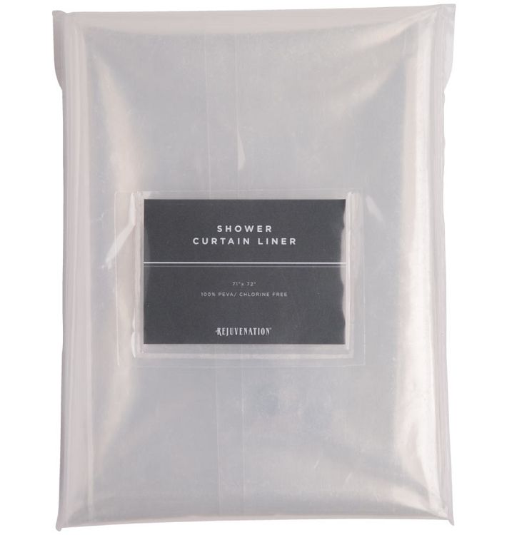 PEVA Clear Shower Curtain Liner | Rejuvenation