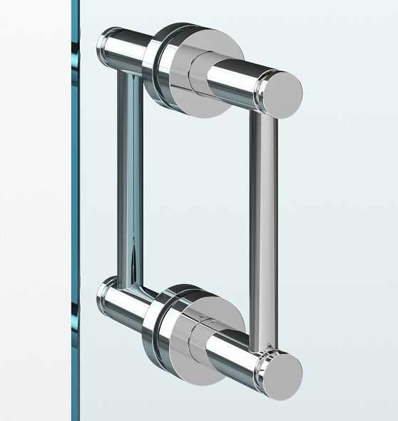6" Waterhouse Shower Door Pull | Rejuvenation