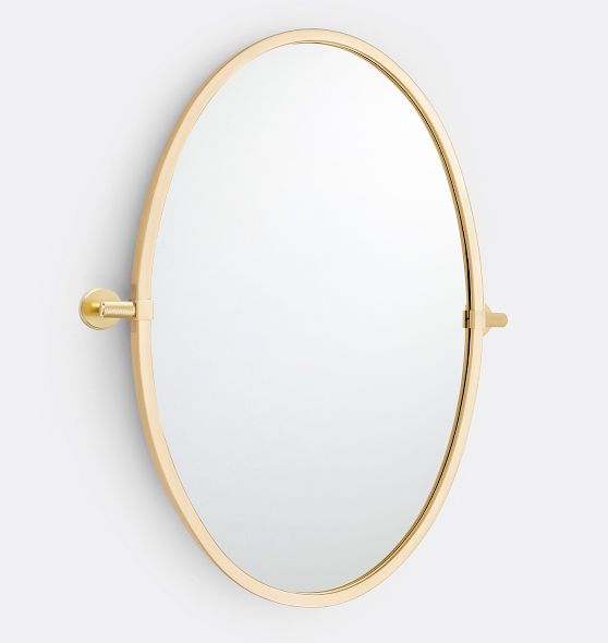 Trask Oval Pivot Mirror | Rejuvenation