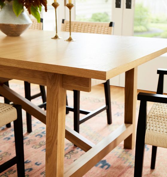 Stratford Extendable Rectangular Table | Rejuvenation